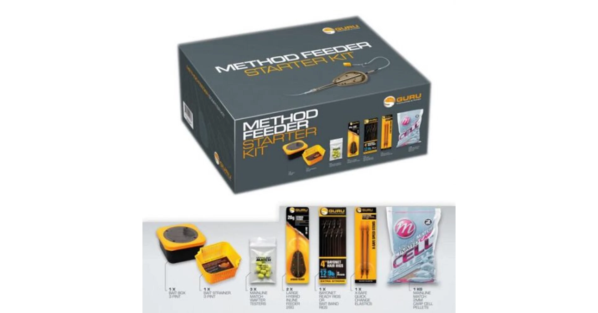 Guru Feeder Szett Method Feeder Starter Kit