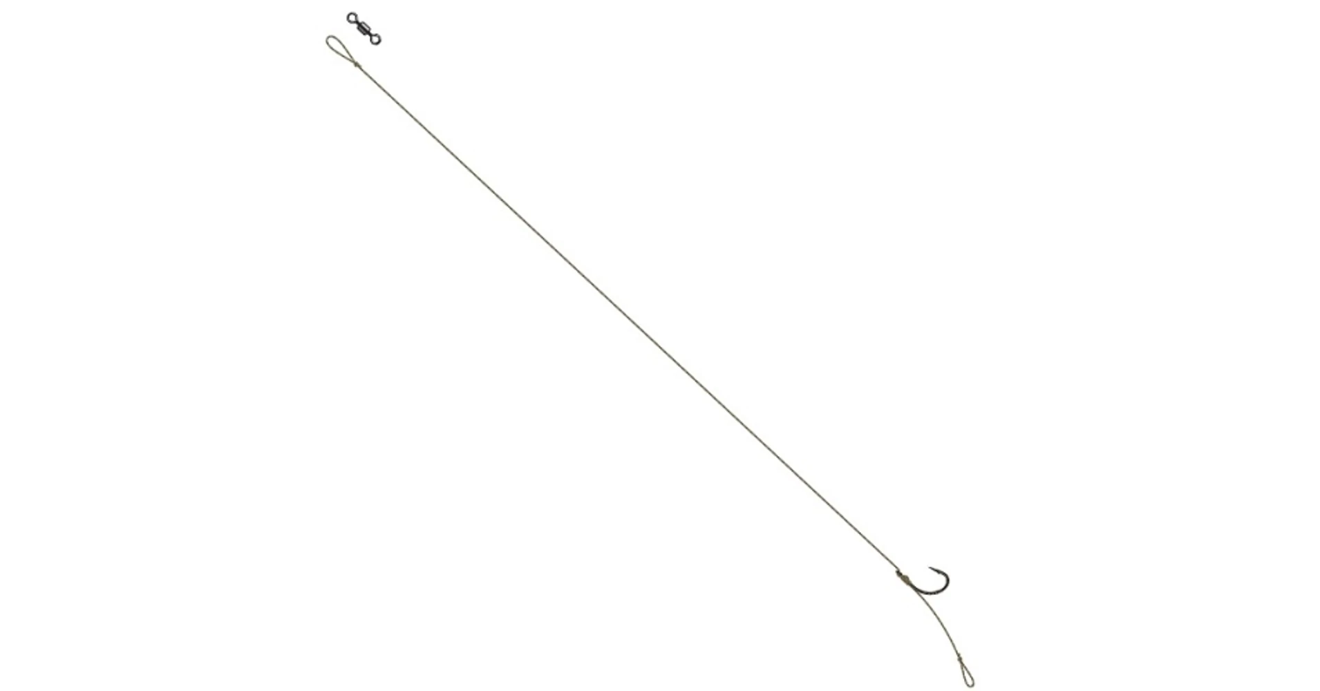 Pole Position Basic Rig Super 25lb Előkötött Horog