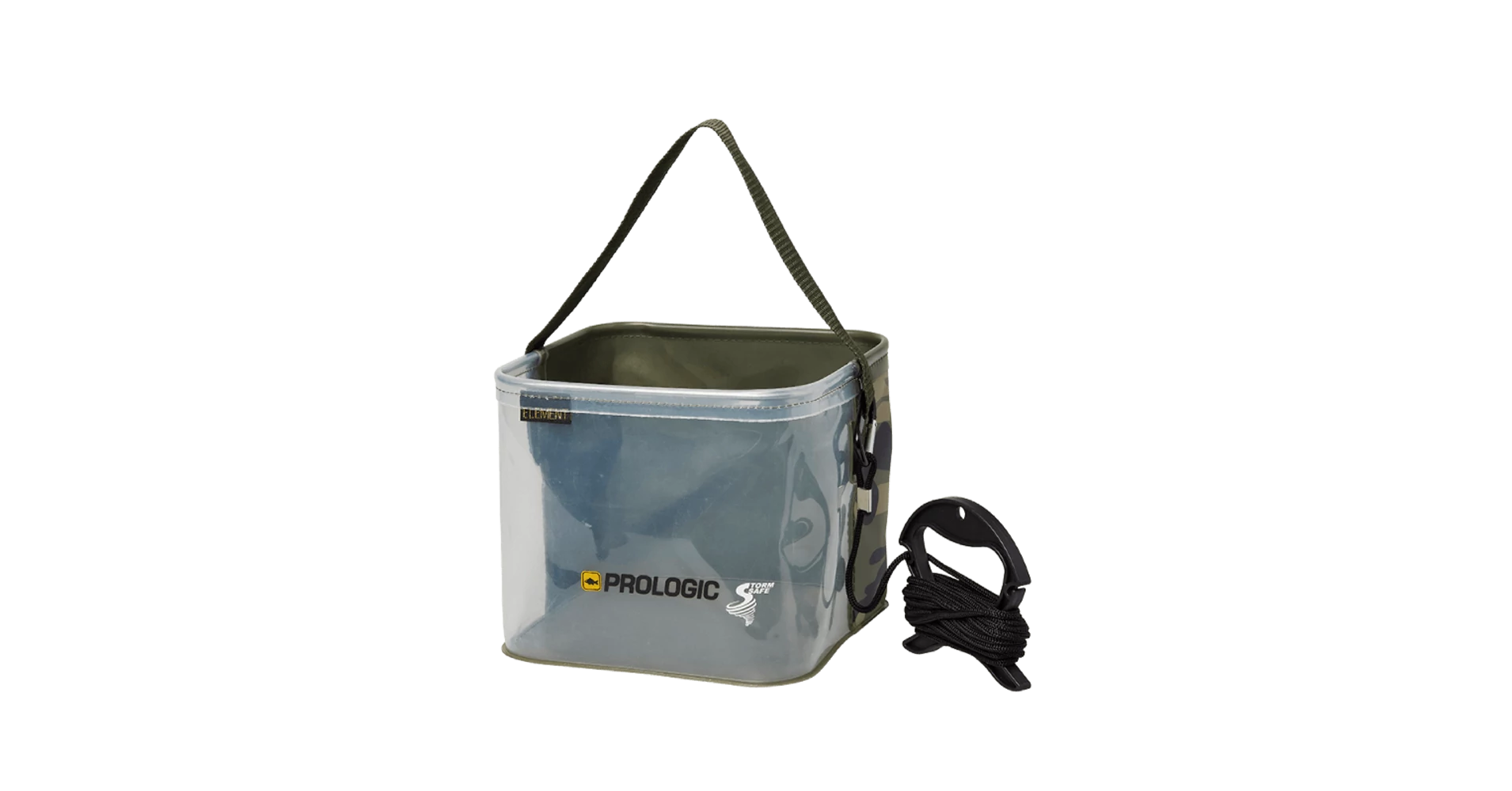 Prologic Összecsukható Vödör Element Trans-Camo Rig/Water Bucket - Medium