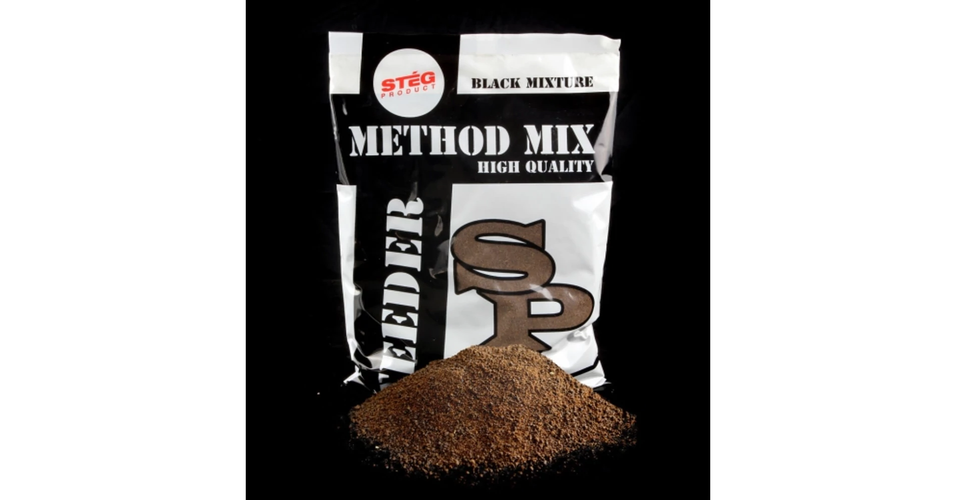 Stég Method Mix Black Mixture 800g