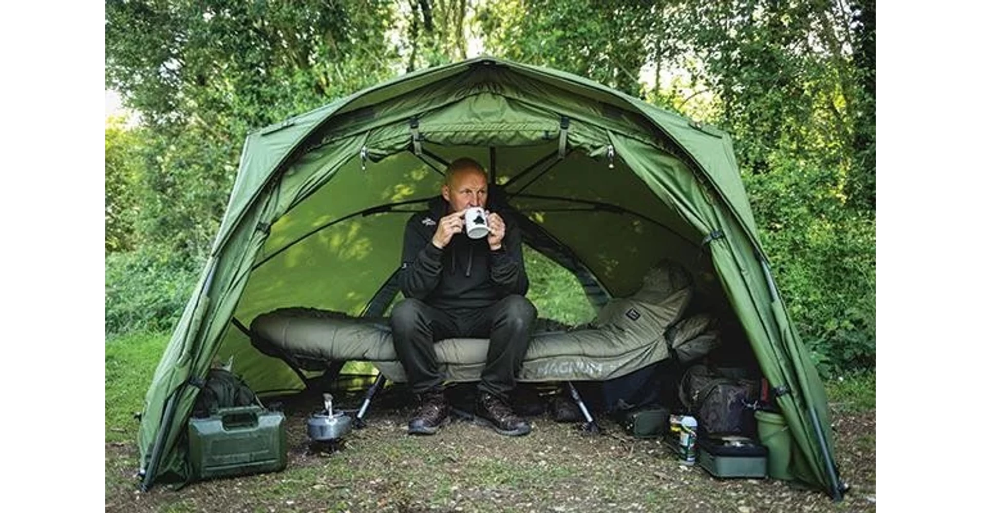 Carp Spirit Félsátor Razorback Brolly - 270x180x200cm