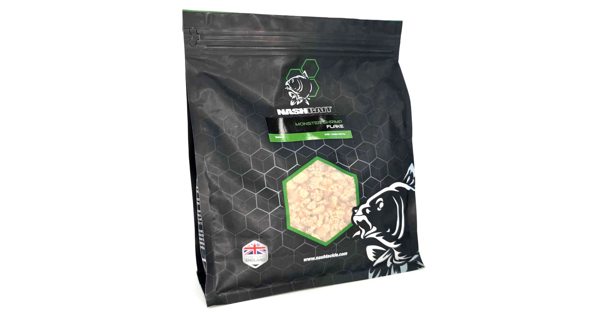 Nash Darált Bojli Flake (1kg) - Monster Shrimp
