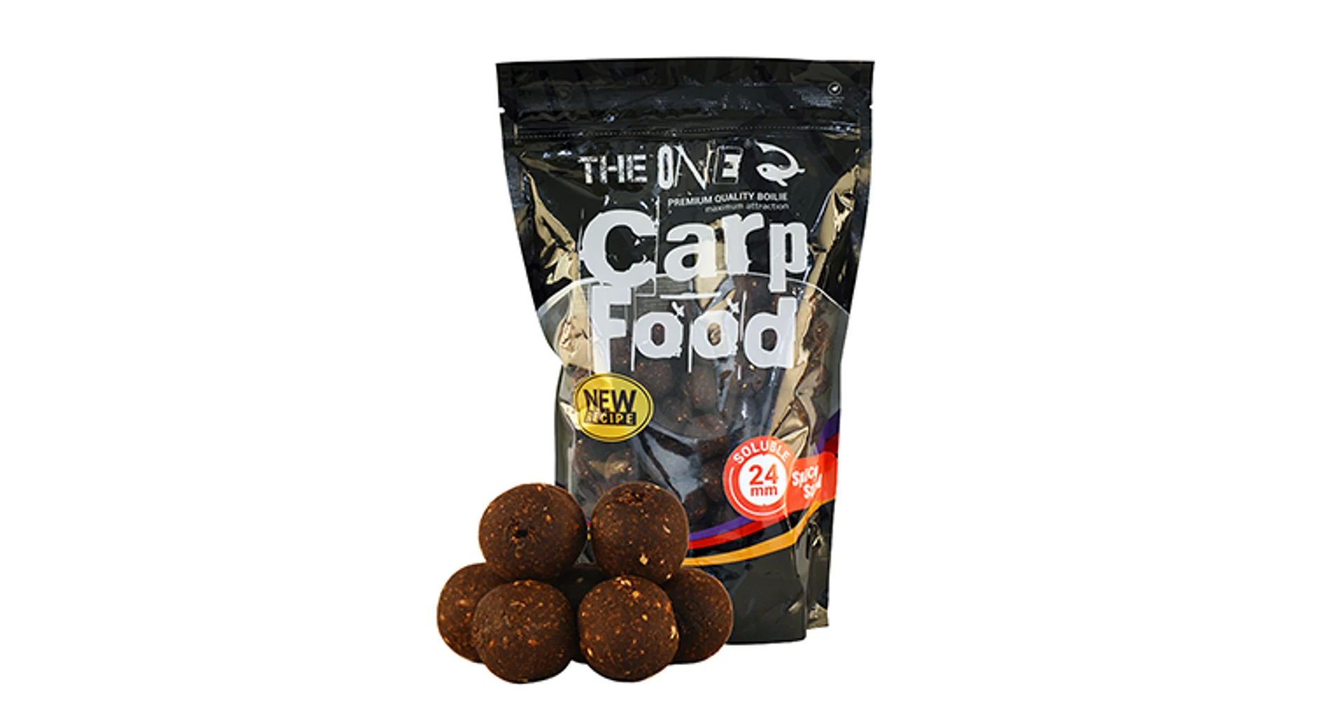 The One Oldódó Bojli Soluble Bojli 1kg (Spicy Squid) - 24mm