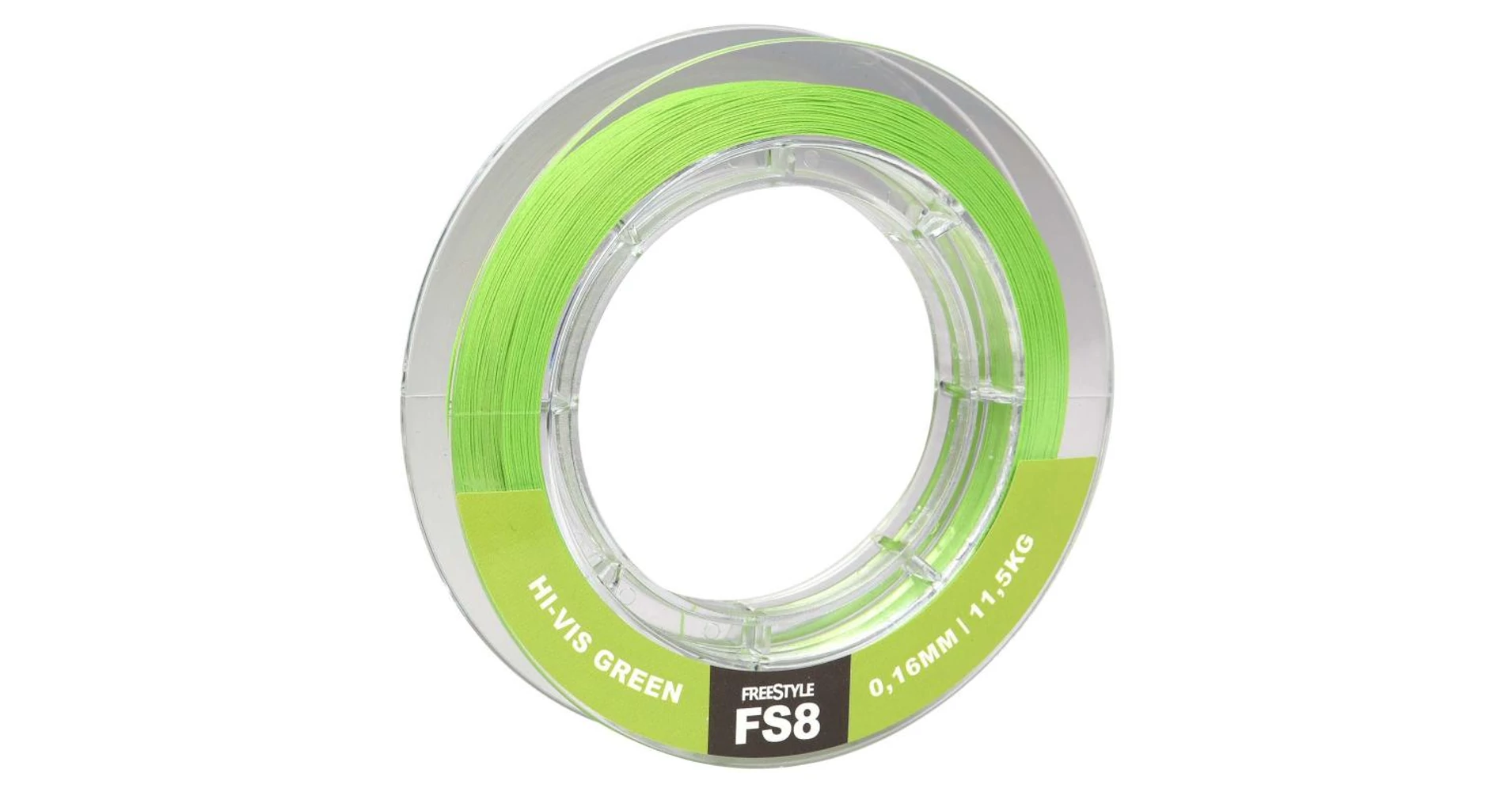 Freestyle Fonott Zsinór FS8 Braid Hi-Vis Chartreuse (125m)