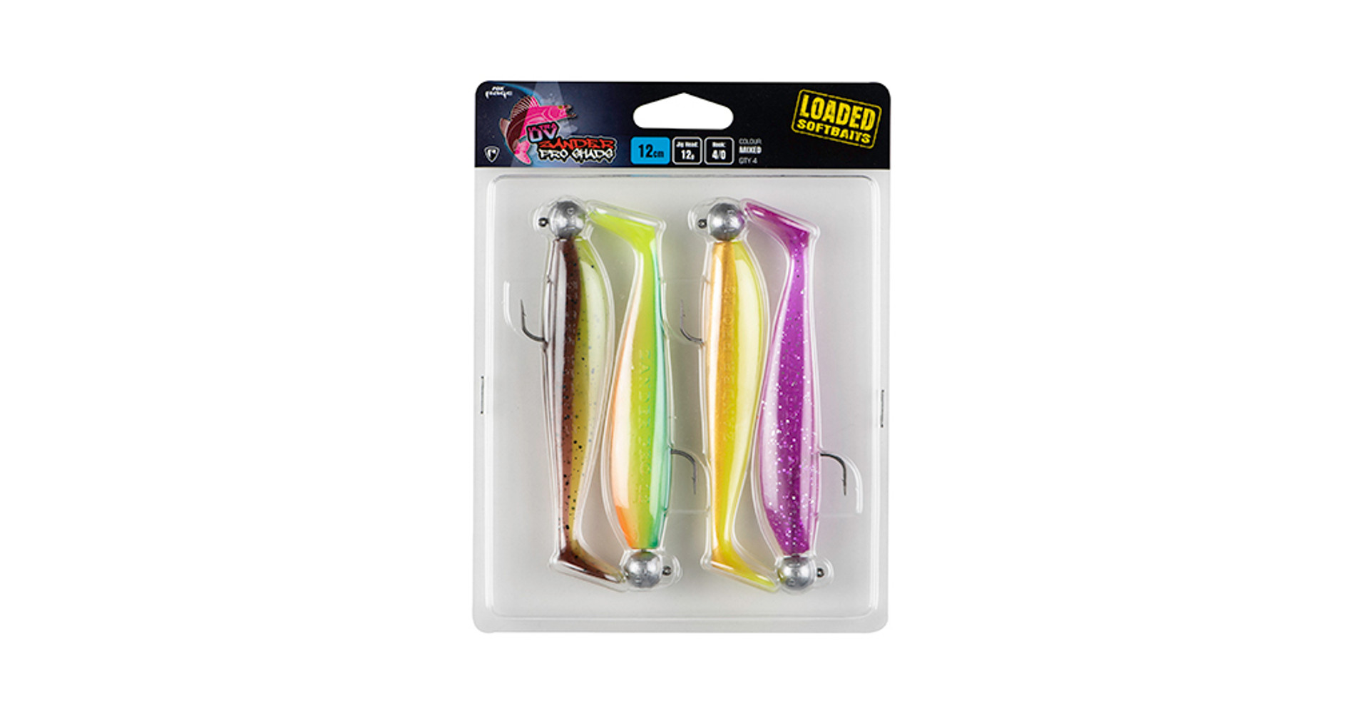 FOX Rage Gumi Műcsali Szett Ultra UV Zander Pro Shad